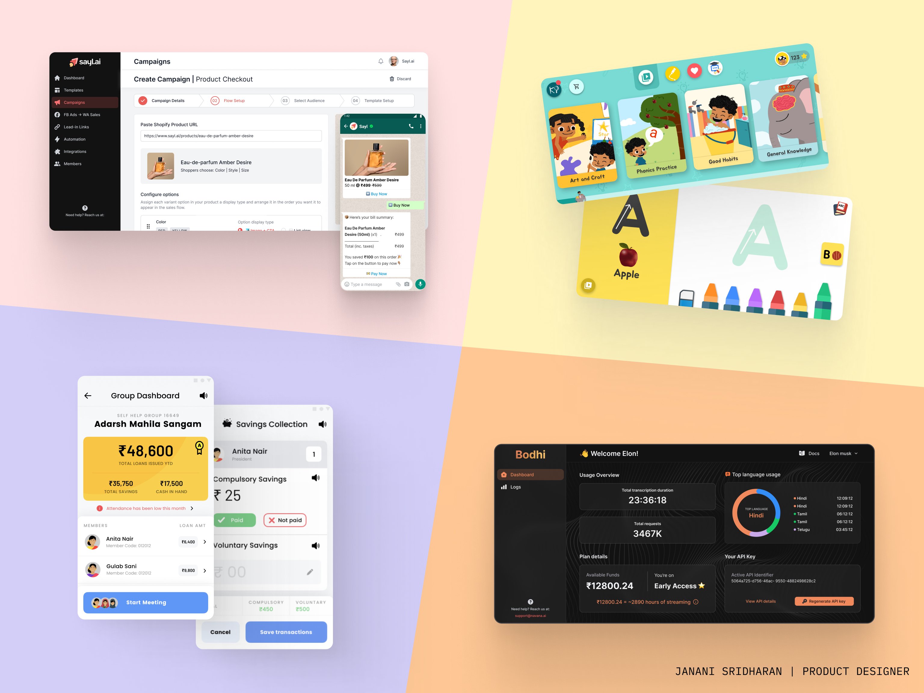 NID AP Student Portfolios