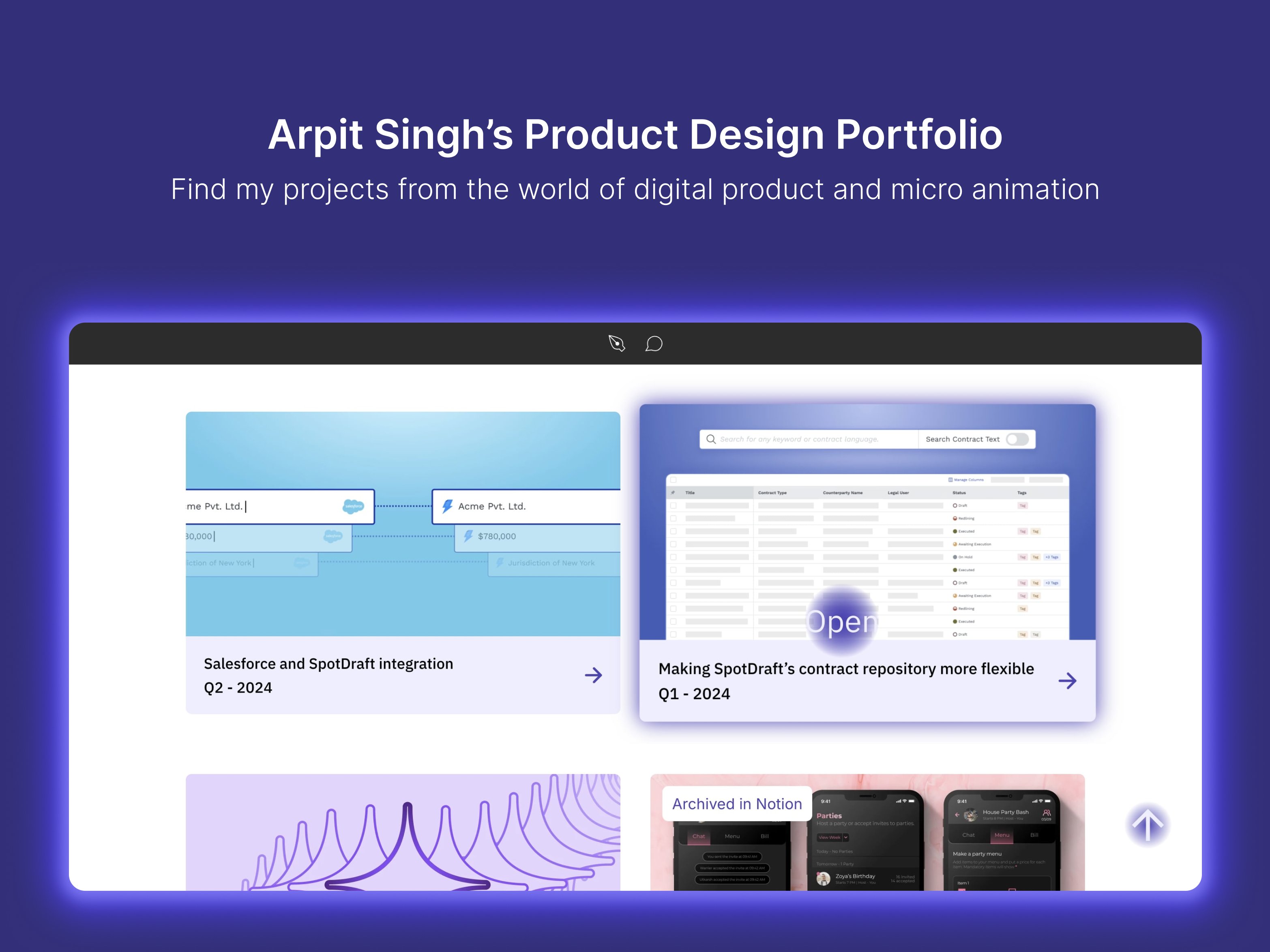 NID AP Student Portfolios